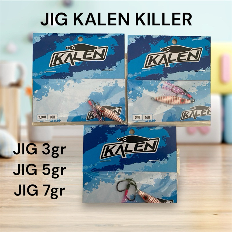Jual Micro Jig Kalen Isukama Dan Biasa 3gr 5gr 7gr dan 10gr | Lure ...