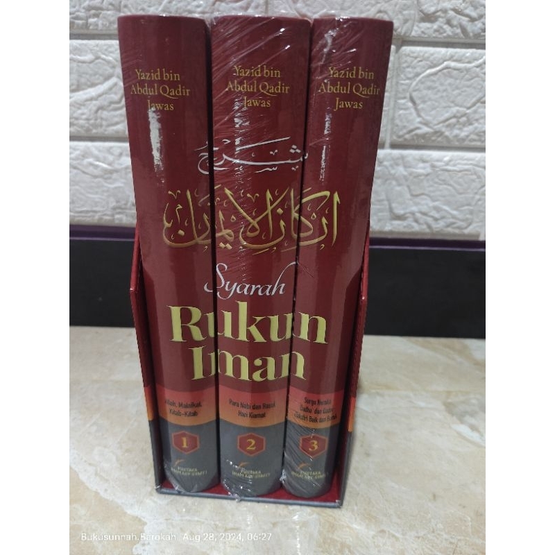 Jual Syarah Rukun Iman (1 Set 3 Jilid) - Original Pustaka Imam Asy-Syafi'i | Shopee Indonesia