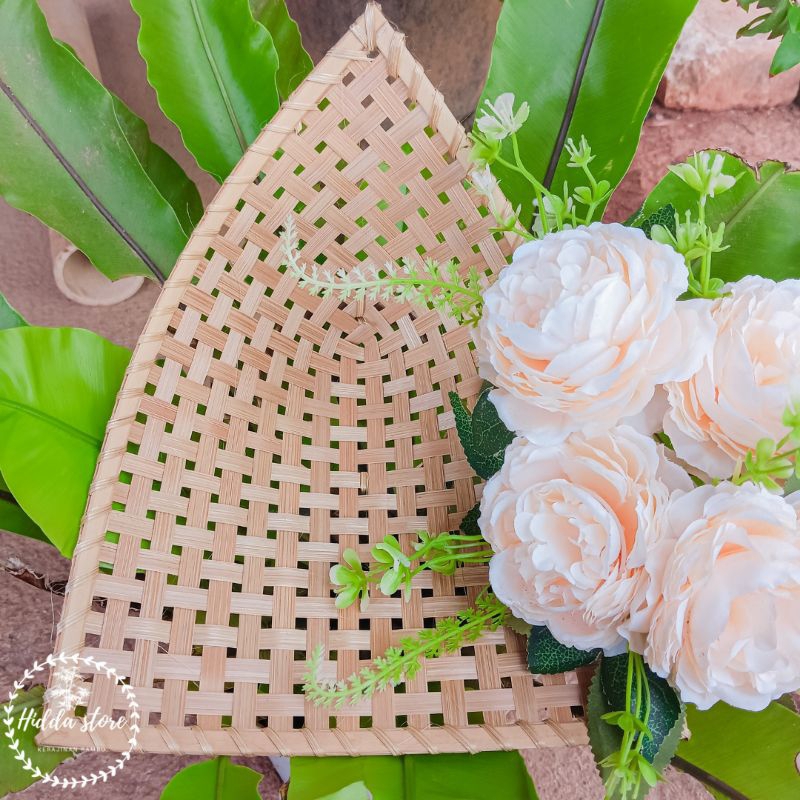 Jual Pincuk Bambu | pincuk pecel | piring bambu | Shopee Indonesia