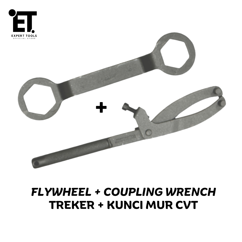 Jual Treker CVT Matic + Kunci Mur Kopling Blok Mesin 39x41 AMTECH / Tahanan Kopling Ganda Flying ...