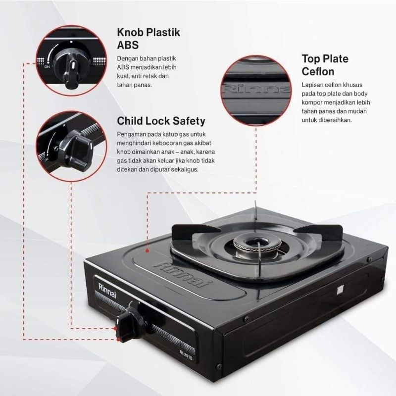 Jual Kompor rinnai 201S | Shopee Indonesia