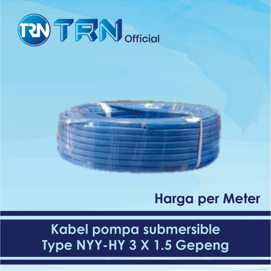 Jual KABEL POMPA SUBMERSIBLE SATELIT PER METER | Shopee Indonesia
