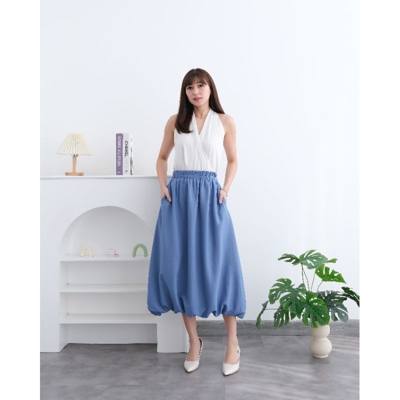 Jual Beth & Ron Rok Midi Balon/Balloon Skirt | Shopee Indonesia