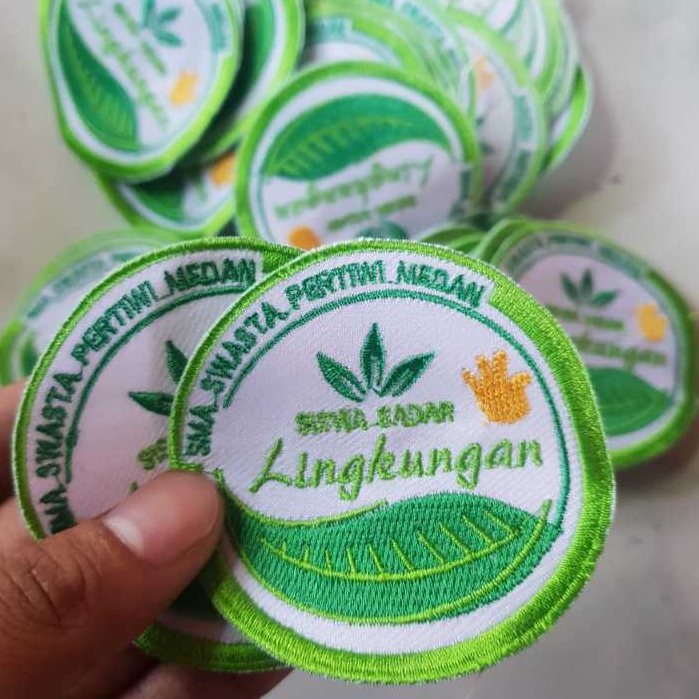Jual Logo Custom patch bordir custom tiska pramuka design sendiri ...