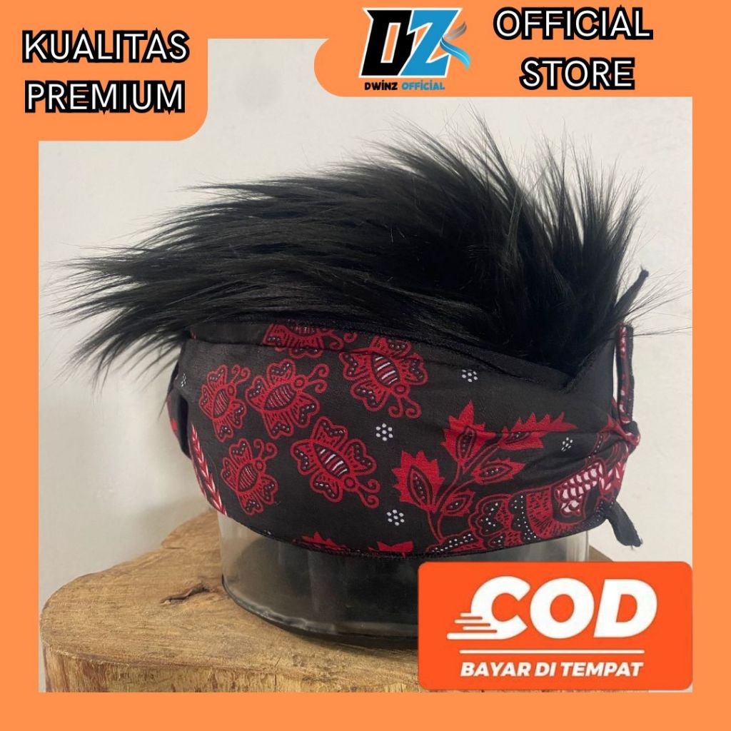 Jual Topi rambut udeng nyaluh berbahan Premium udeng nyanggluh | Shopee ...