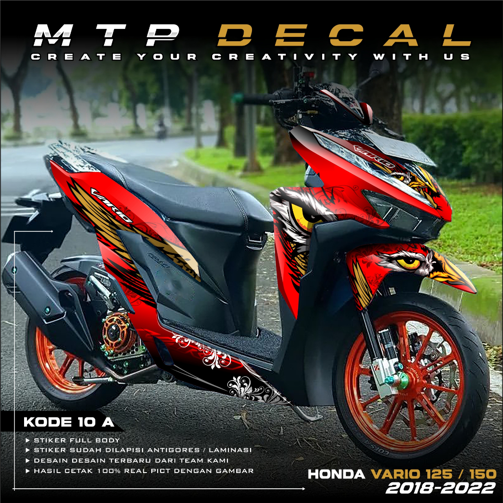 Jual Decal Sticker VARIO 125 150 NEW Full body - STIKER Motor HONDA ...