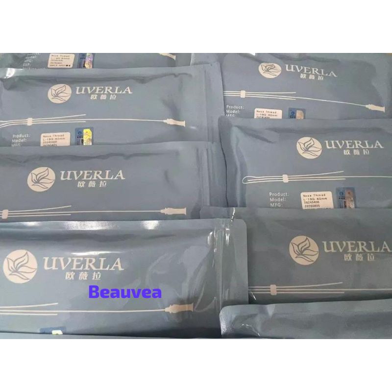 Jual [Full Pack] Uverla Benang Wajah PDO 18g x 100mm COG Fishbone ...