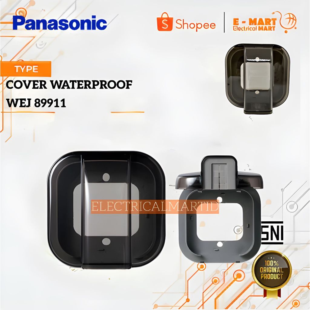 Jual Panasonic COVER WATERPROOF Saklar Stopkontak WEJ 89911 Pelindung ...
