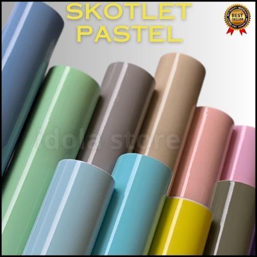 Jual SKOTLET BAHAN STICKER STIKER MAXDECAL PASTEL 7500 SERIES | Shopee ...