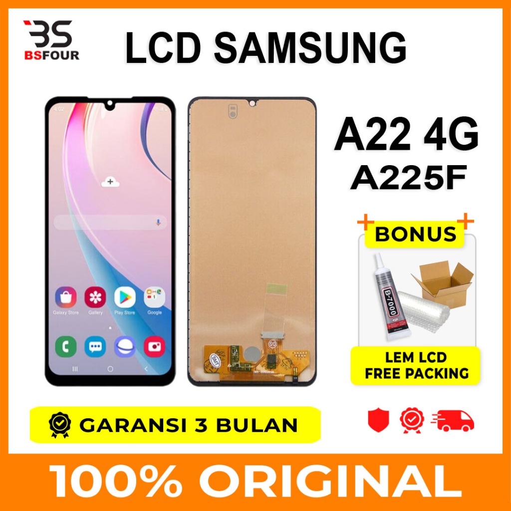 Jual LCD SAMSUNG A22 4G / A225F / M22 4G / M225F FULLSET TOUCHSCREEN ...