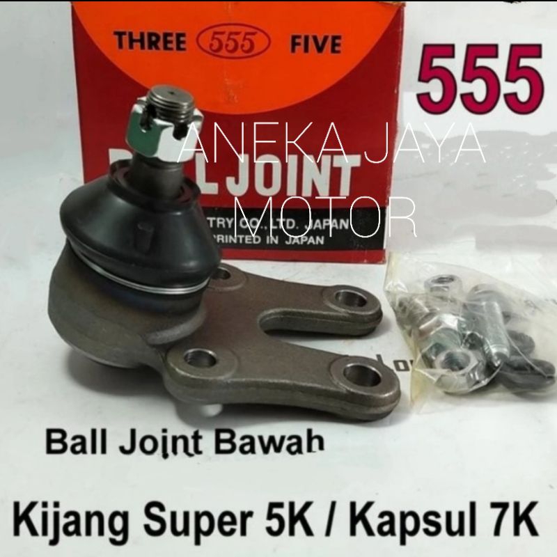 Jual ball joint low bal join bawah Toyota kijang 5k 7k kijang kapsul kijang super merek 555 asli ...