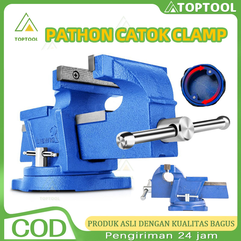 Jual TOP TOOL 【Ready Stock】[COD] PATHON Catok Clamp 5'' Catok Paron ...