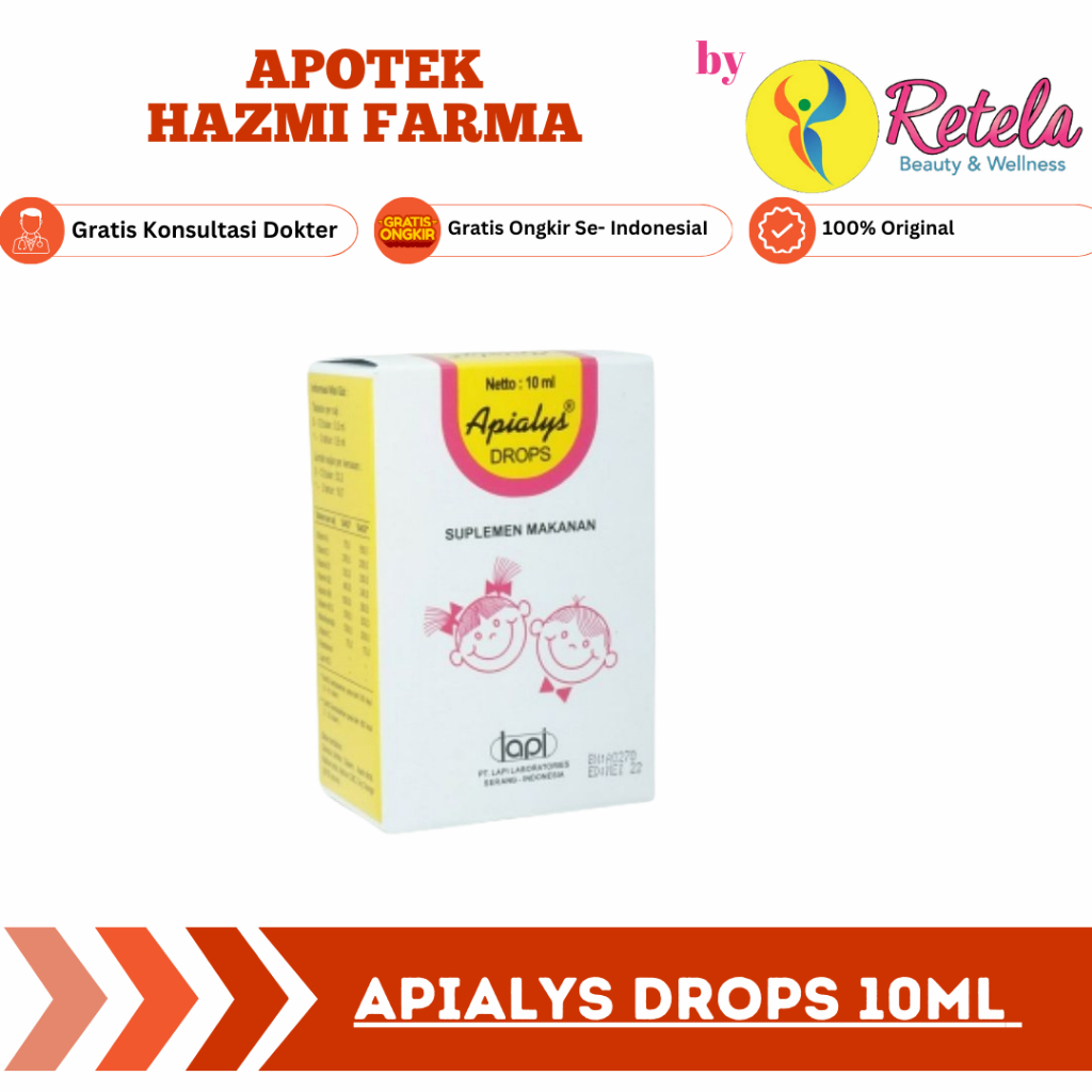 Jual APIALYS DROPS 10ML | Shopee Indonesia