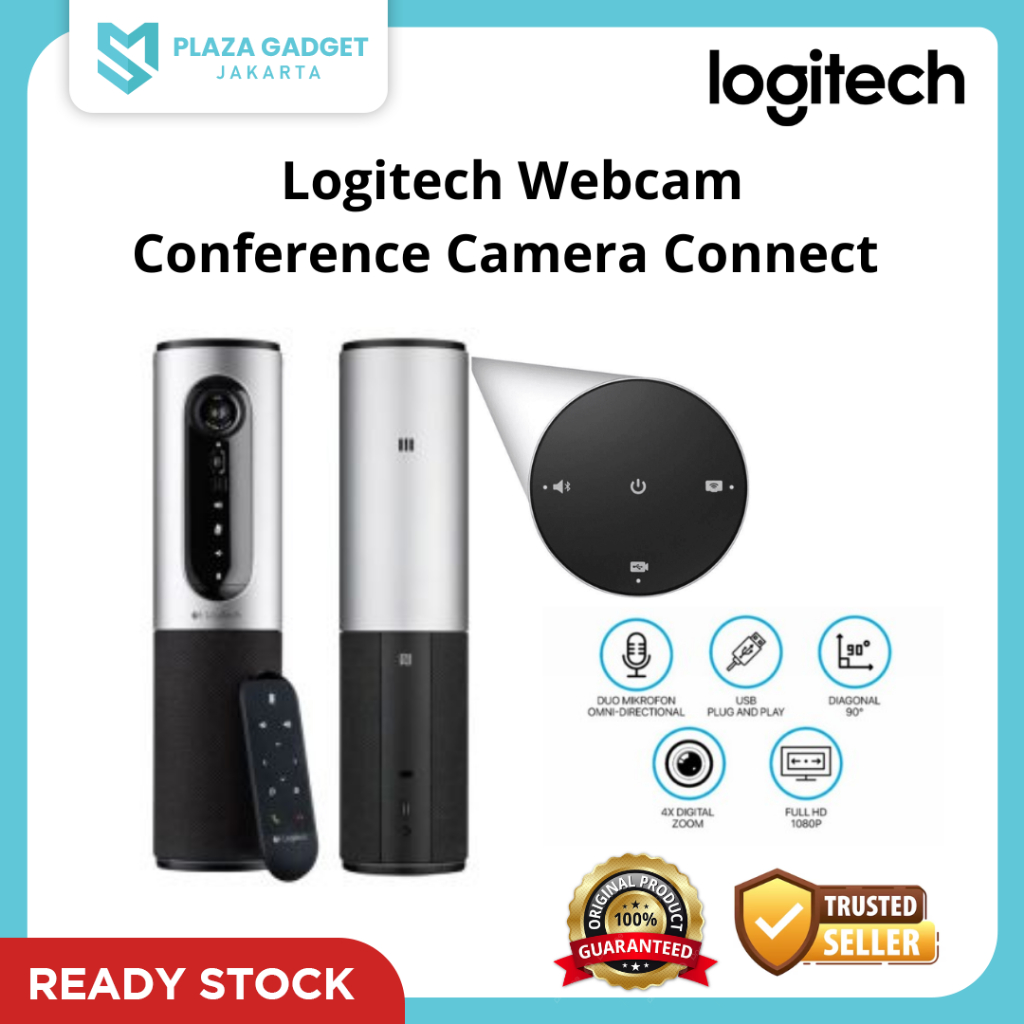 Jual Logitech Connect Video Conference - Webcam Conference Camera ...