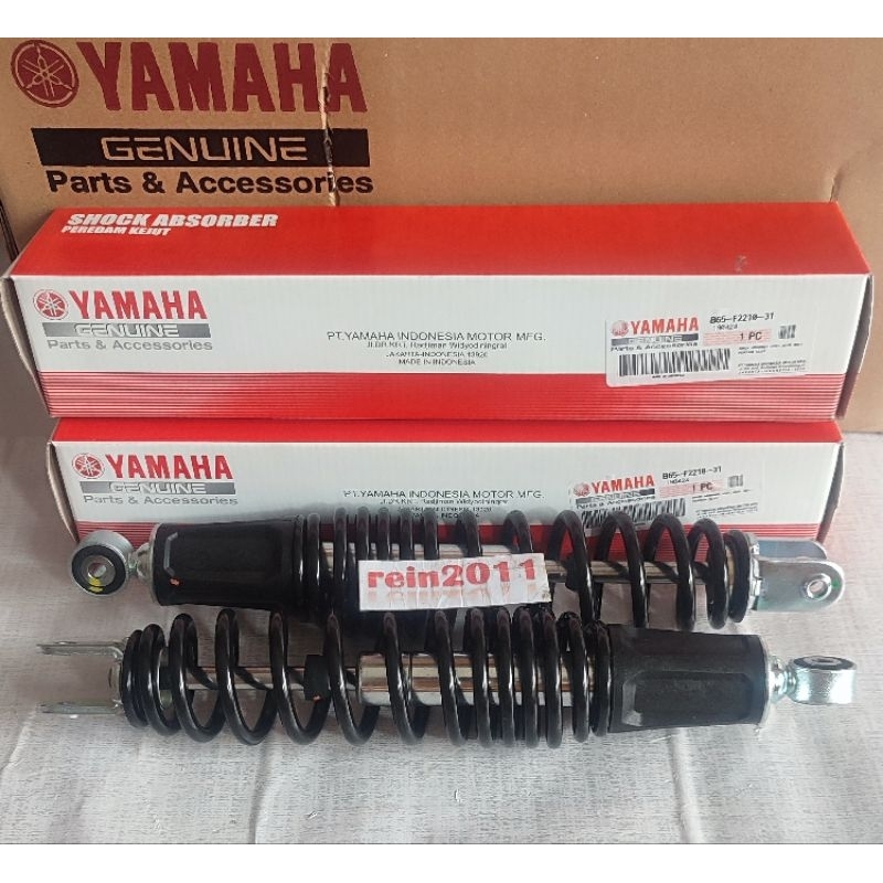 Jual SHOCKBREAKER SHOKBREKER SHOK BELAKANG AEROX 155 ASLI ORI YAMAHA B65 F2210 31 (2 PCS ...