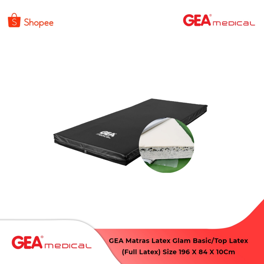 Jual GEA Matras Latex Glam Basic / Top Latex (196x84x10cm) | Shopee Indonesia