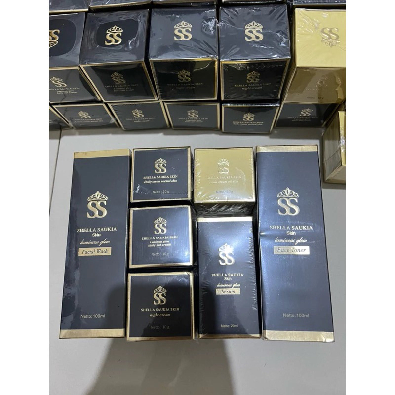 Jual Ready Ssskin Paket Luminous Extra Glow Ss / Shella Saukia Skincare ...