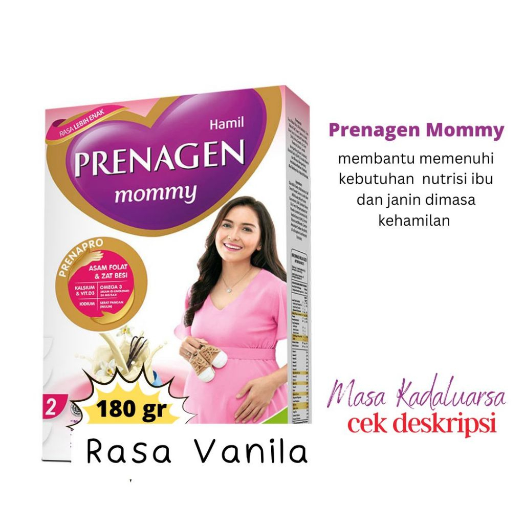 Jual Prenagen mommy vanilla 180 gr & 360 gr | Shopee Indonesia