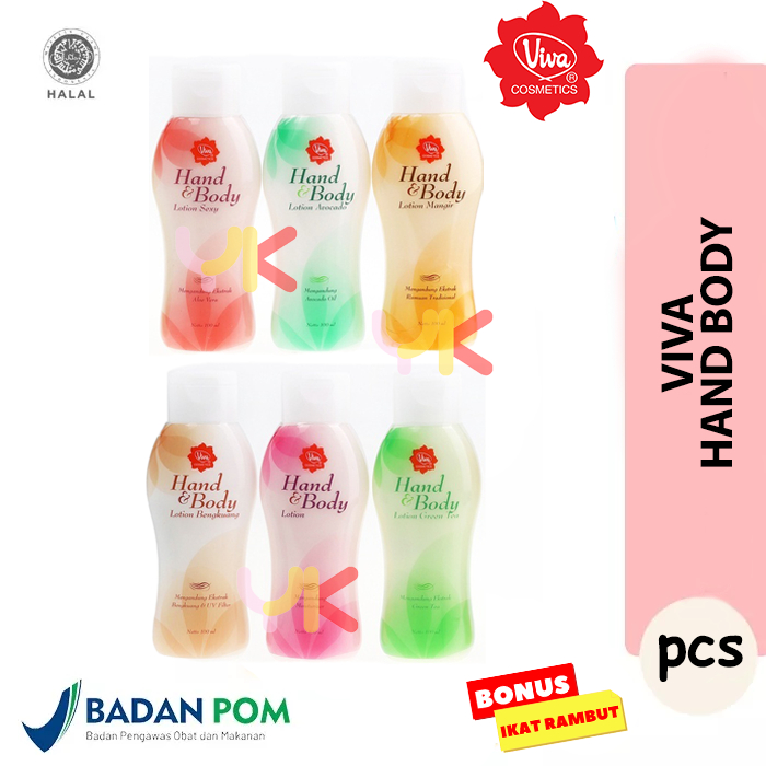 Jual Viva Hand & Body Lotion 100ml BPOM Halal | Shopee Indonesia