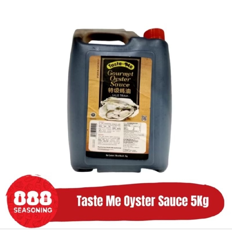 Jual Saus Tiram Taste me Oyster Sauce 5liter Oyster Sauce Taste Me Saos ...