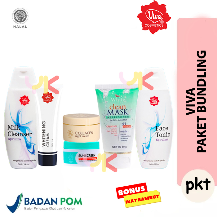 Jual VIVA PROMO TERMURAH Viva Paket Perawatan Harian Lengkap Flek ...