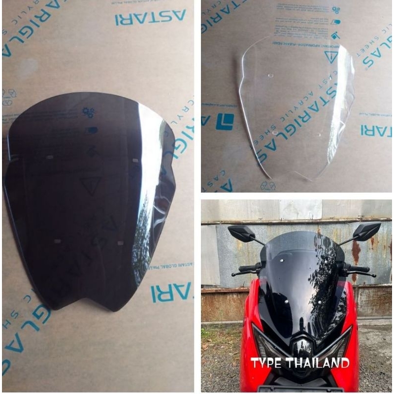 Jual WINDSHIELD NMAX NEO,NEO S, TURBO VISOR TYPE THAILAND VISOR NMAX ...