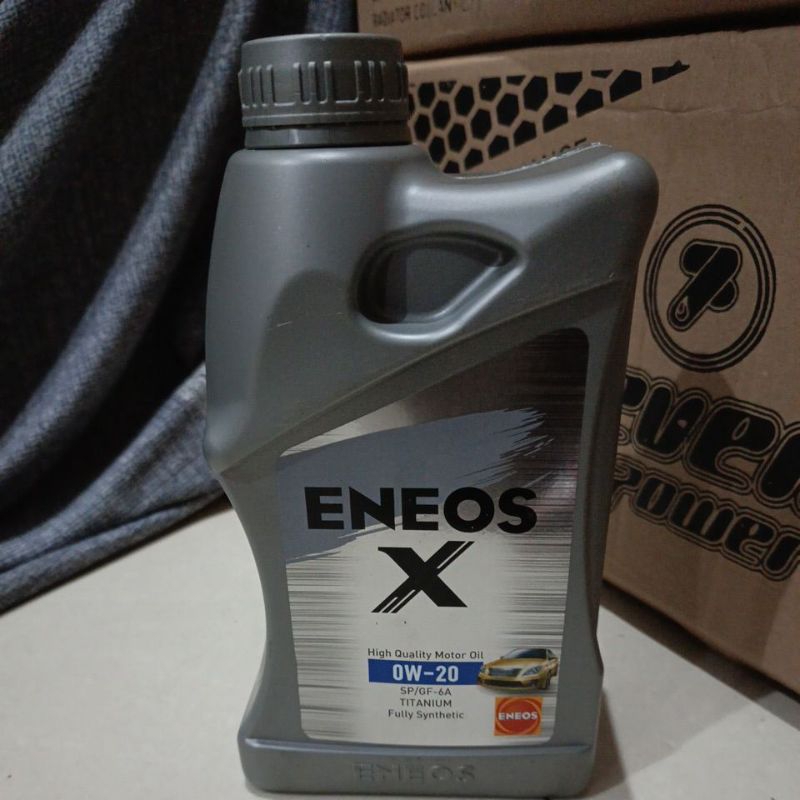 Jual oli mobil bemsin Eneos X 0W-20 SP / GF 6A Titanium full synthetic 1 liter | Shopee Indonesia