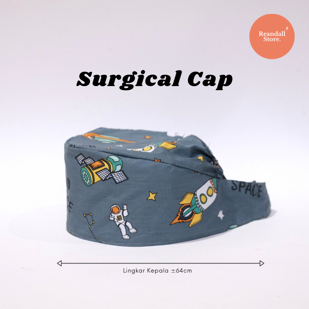 Jual (BS) Surgical Cap/ Topi Perawat / Topi Operasi / Topi Koki / Topi ...