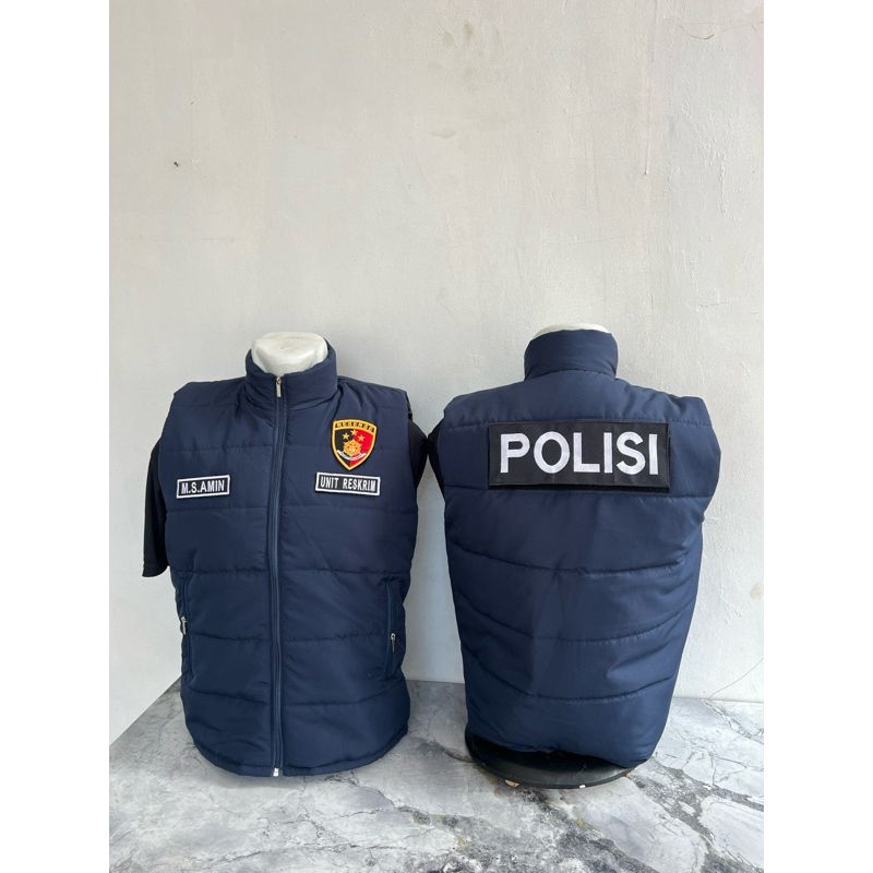 Jual Rompi reskrim|Rompi reserse|rompi kembung|Rompi polri terbaru bisa ...