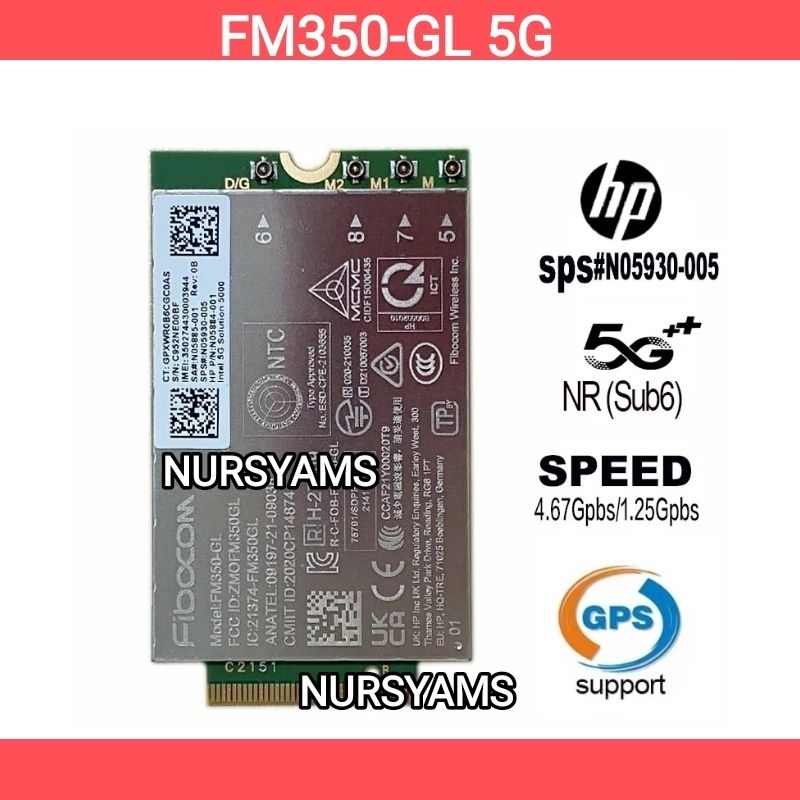 Jual Fibocom FM350-GL 5G WWAN CARD MODUL MODEM RAKITAN | Shopee Indonesia