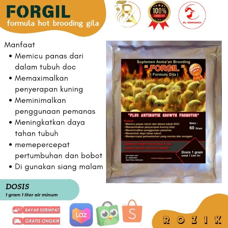 Jual Forgil Hot Brooding untuk ayam | Shopee Indonesia
