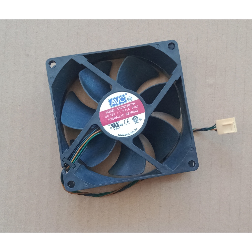 Jual Kipas Fan Exhaust Server AVC 9 CM MODEL DS09225R12H 4 Pin 12V ...