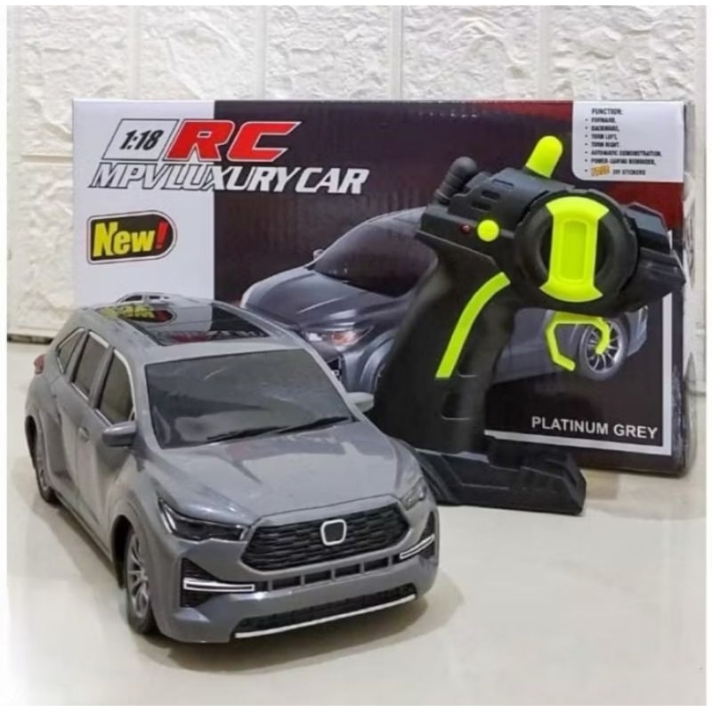 Jual mainan mobil remote control innova zenix mpv luxury car | Shopee ...