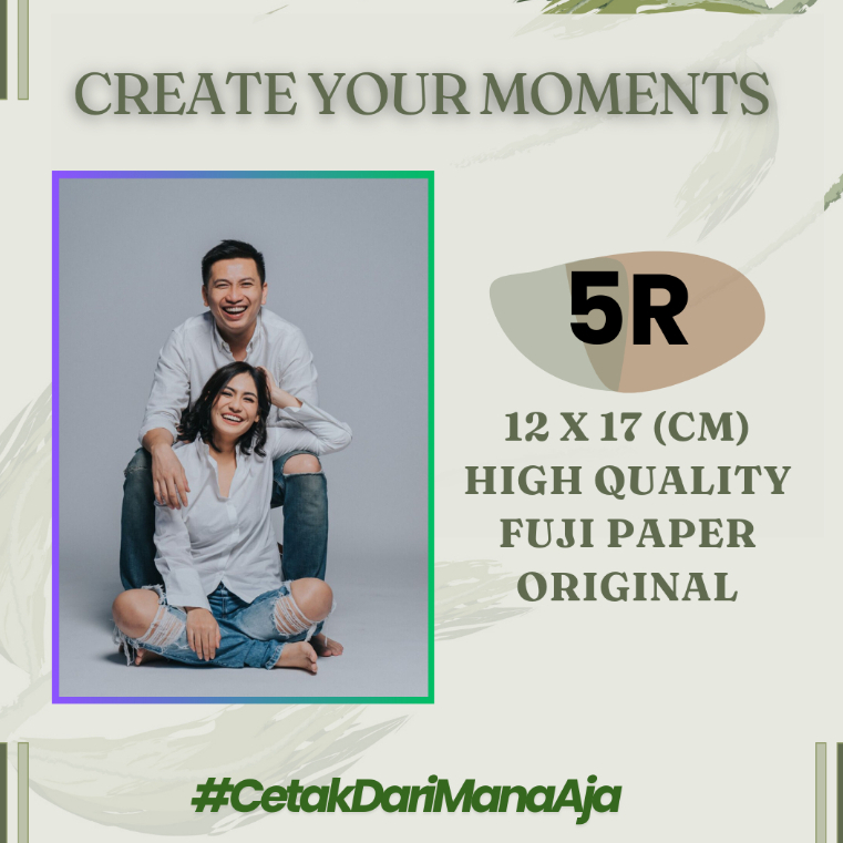 Jual Cetak Foto Instan 5R / 6R Fuji Paper Doff Original Cepat Jadi ...