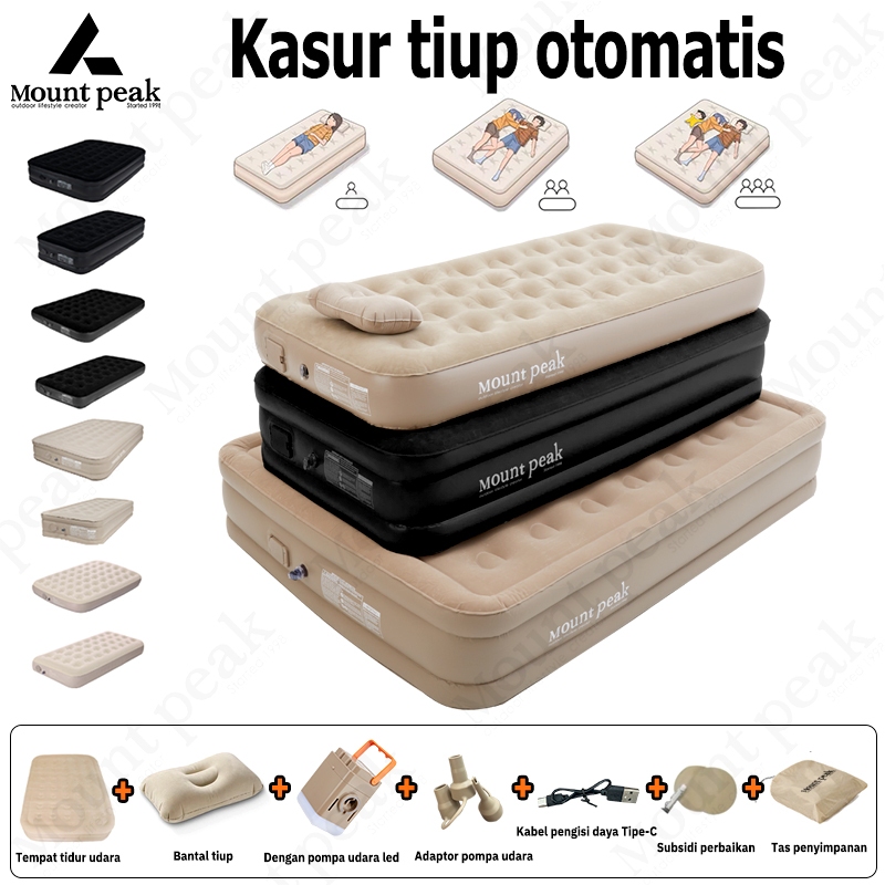 Jual Mountpeak Outdoor Matras Kasur Pompa Matras Tidur Kasur Angin Bisa ...
