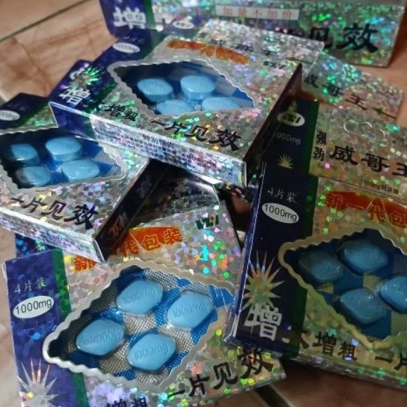 Jual pil biru cina asli original 1000mg herbal | Shopee Indonesia