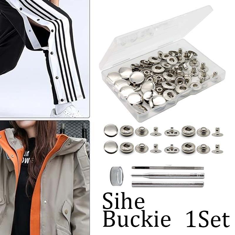 Jual Kancing Besi Jaket Ukuran 15mm Set Kancing Jepret Besi Danalat ...