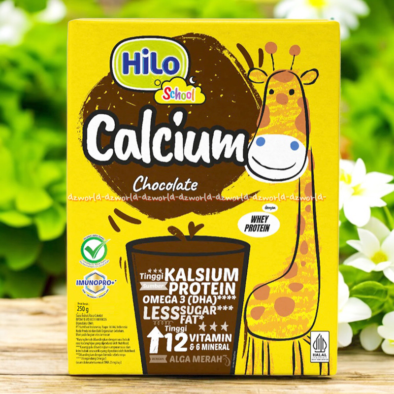 Jual Hilo School 250gr Calcium Chocolate Susu Coklat Remaja Tinggi ...