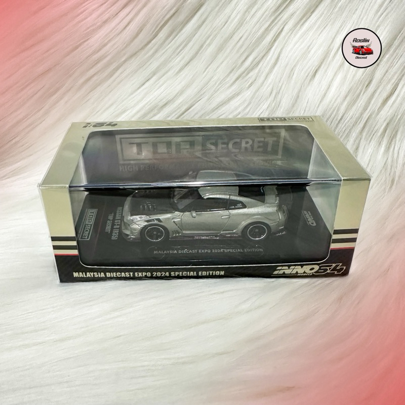 Jual Diecast 1:64 Inno64 Malaysia Diecast Expo 2024 MDX Nissan R35 Top ...