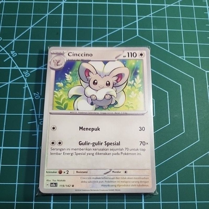 Jual Cinccino u sv5s kartu pokemon tcg indonesia | Shopee Indonesia