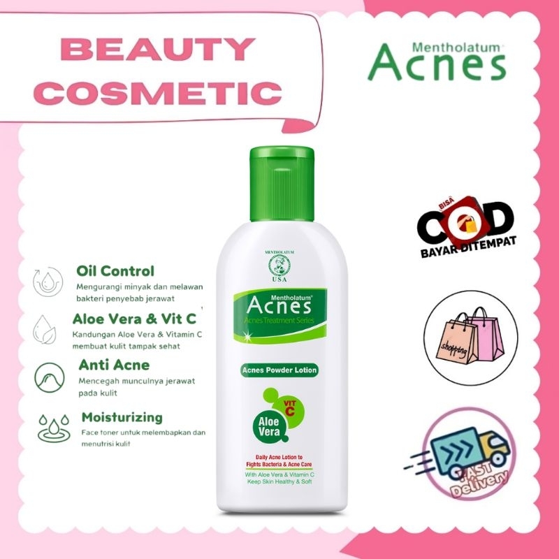 Jual Acnes Treatment Series Powder Lotion 100ml | Shopee Indonesia
