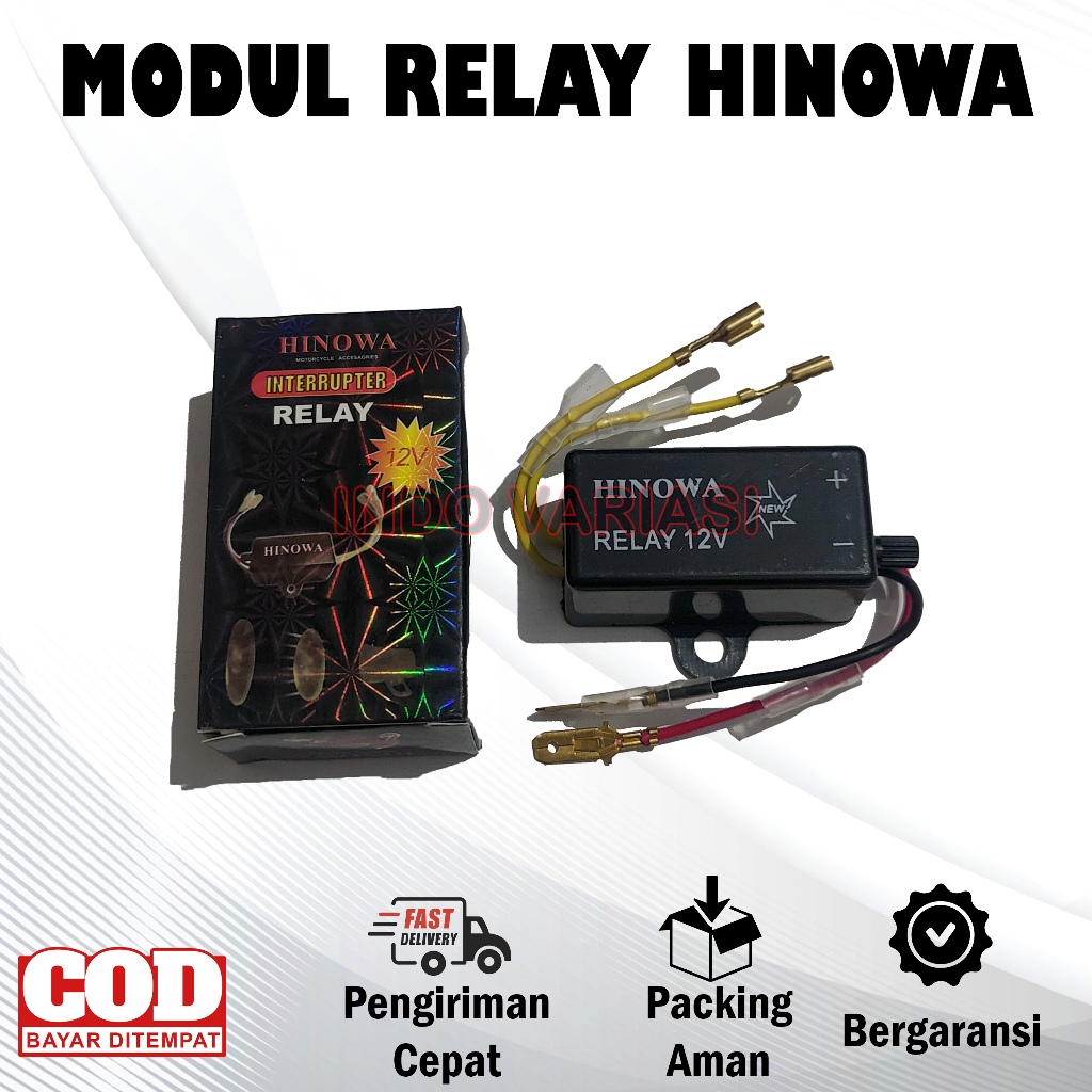 Jual Modul Relay Klakson Motor Putus Setelan 12 Volt Universal | Shopee ...