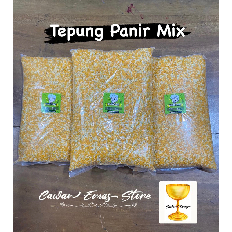 Jual tepung panir mix 500gr / tepung panir / tepung panir repack ...