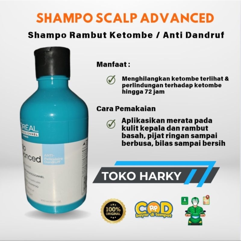 Jual Loreal Serie Expert Shampo Rambut Ketombe Scalp Advanced Anti ...