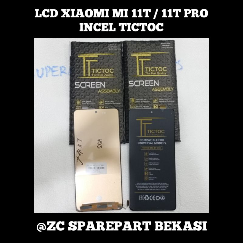 Jual LCD XIAOMI MI 11T / 11T PRO INCEL TICTOC | Shopee Indonesia