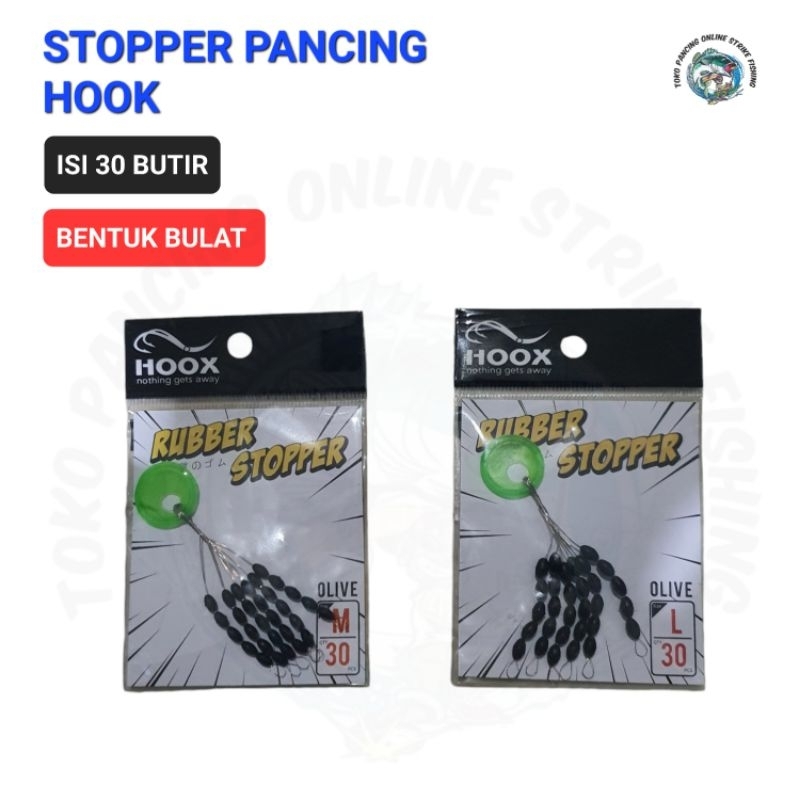 Jual STOPPER PANCING HOOX BENTUK BULAT 30 BUTIR | Shopee Indonesia