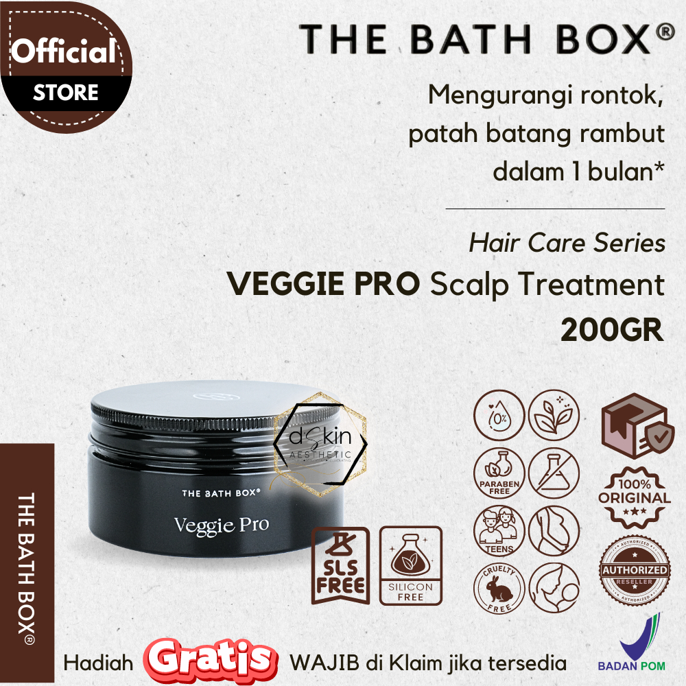 Jual THE BATH BOX VEGGIE PRO Haircare SCALP TREATMENT (Hair Fall, Hair ...