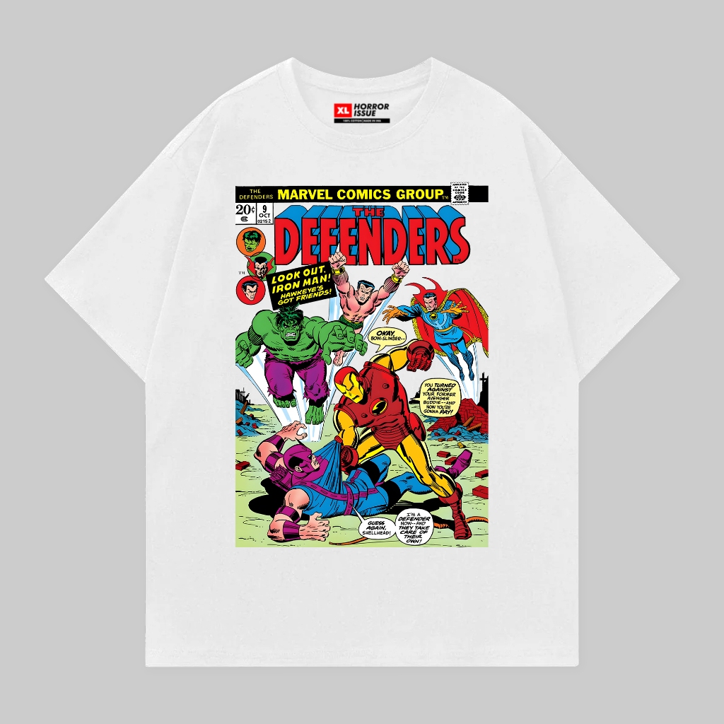Jual Horror Issue The Defenders Avengers Comic Cover Series - Kaos ...