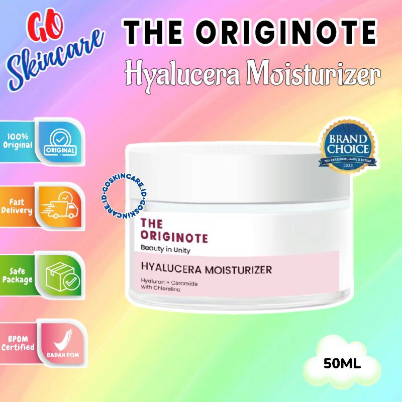 Jual The Originote Hyalucera Moisturizer Gel 50ml - Pelembab Wajah ...