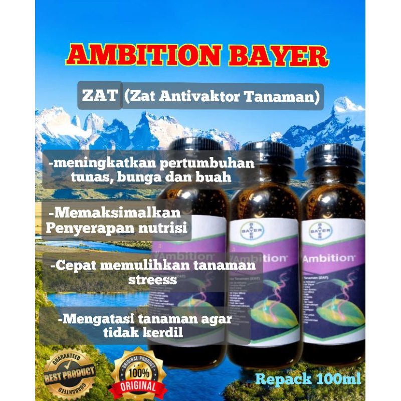 Jual AMBITION BAYER ASAM AMINO REPACK 100ml | Shopee Indonesia